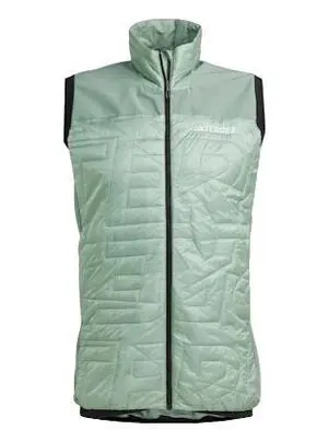 StÜssy Washed Canvas Primaloft Vest - Blue | Editorialist